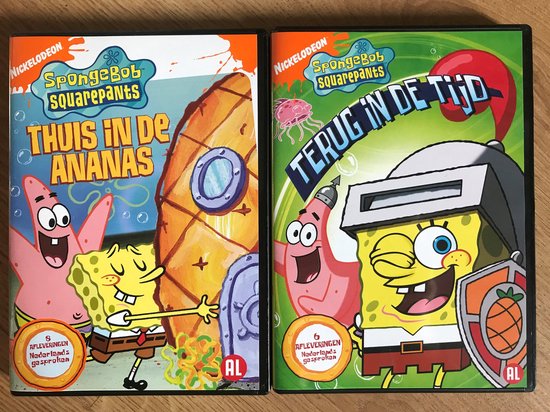 Spongebob Squarepants: Thuis in de ananas / Terug in de tijd (Dvd ...