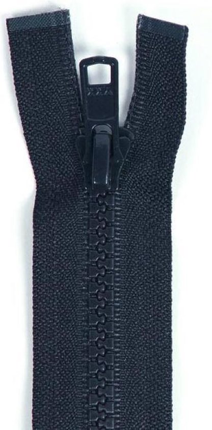 YKK ritssluiting bloktand, 8mm, deelbaar, marine blauw, 55 cm, per stuk. | bol