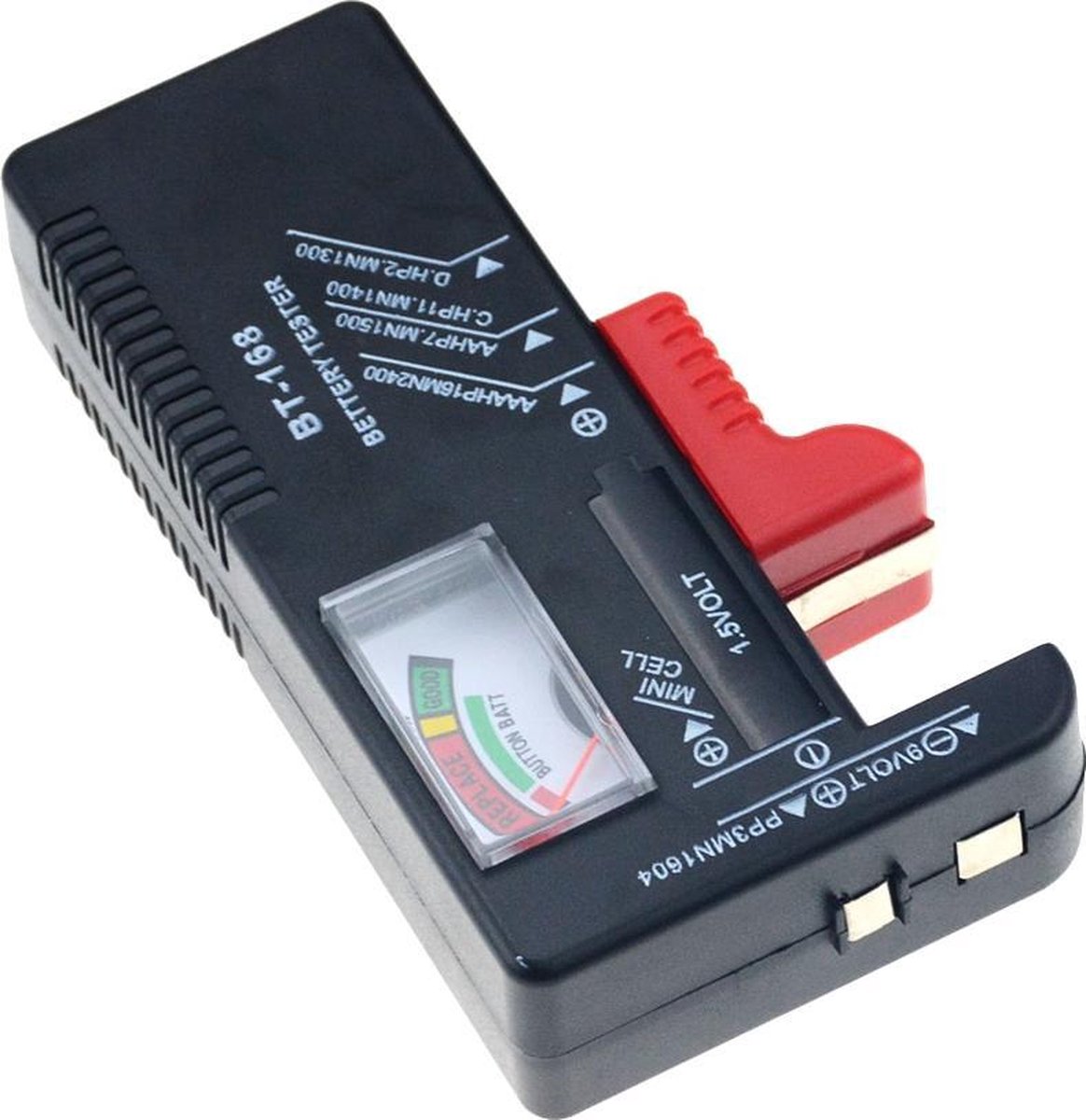 bol.com | Batterijtester-analoog-met accu-indicator-batterijmeter ...