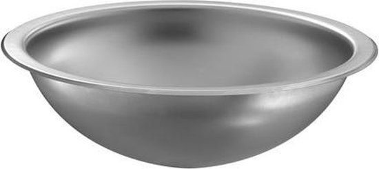 HEMI waskom inbouw Ø310 zonder overloop RVS 304 glanzend | bol.com