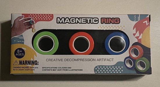 Magneet Vinger Spinner - Magnetische ringen - Finger Spinner - Spinner ...