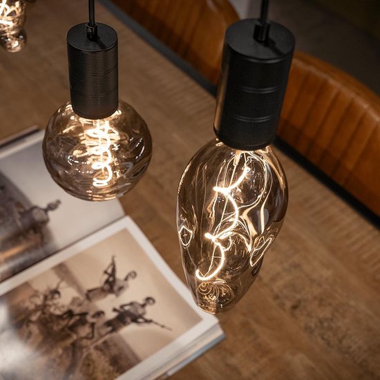 XXL Lilou E27 led lamp – Titanium | bol.com