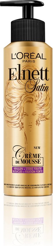 L’Oréal Paris Elnett Crème de Mousse Krullen Haarmousse - 6 x 200 ml ...