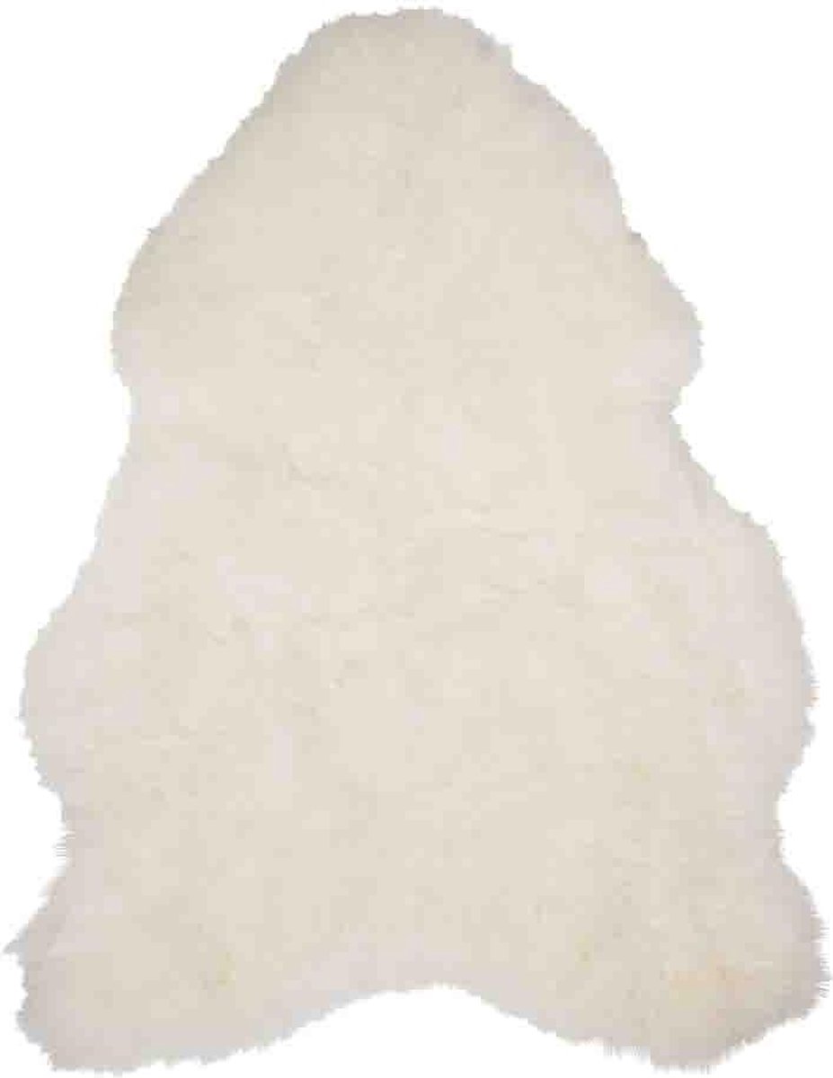 Back2Nature - Vachten - Vacht IJsland Schaap Geschoren Wit - 70x110cm | bol