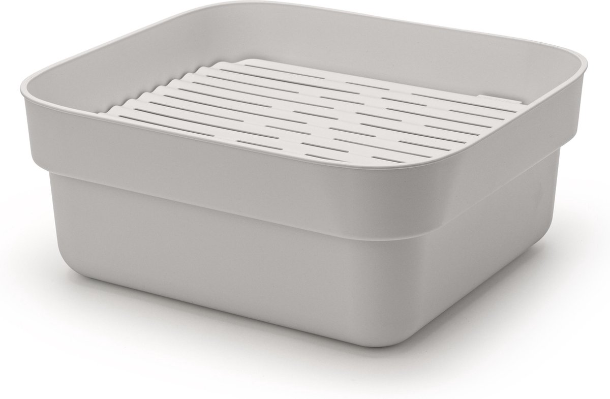 Brabantia SinkSide Afwasbak - Vierkant - met Afdruipschaal - Mid Grey | bol