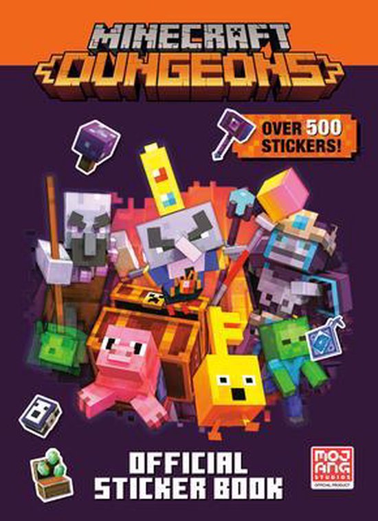 Minecraft Official Dungeons Sticker Book (Minecraft), Random House ...