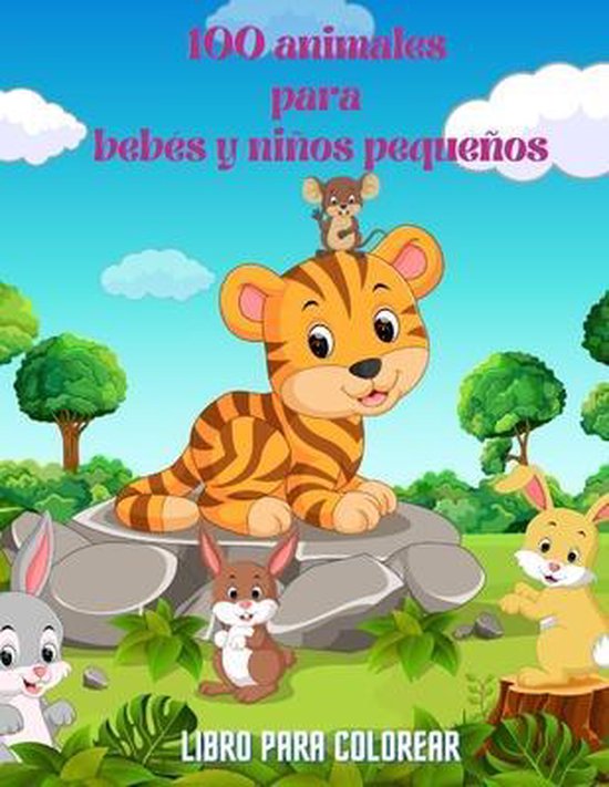 100 animales para bebes y ninos pequenos - Libro Para Colorear, Maria ...