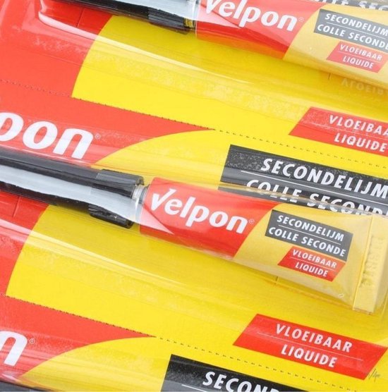 Velpon' affichage Velpon Superglue Glue 4 x 2gr | bol