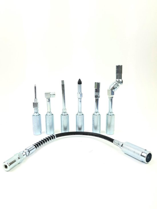 BGS Vetspuit accessoiresset - Naald nipple - 360° verbindingstuk - 300 ...