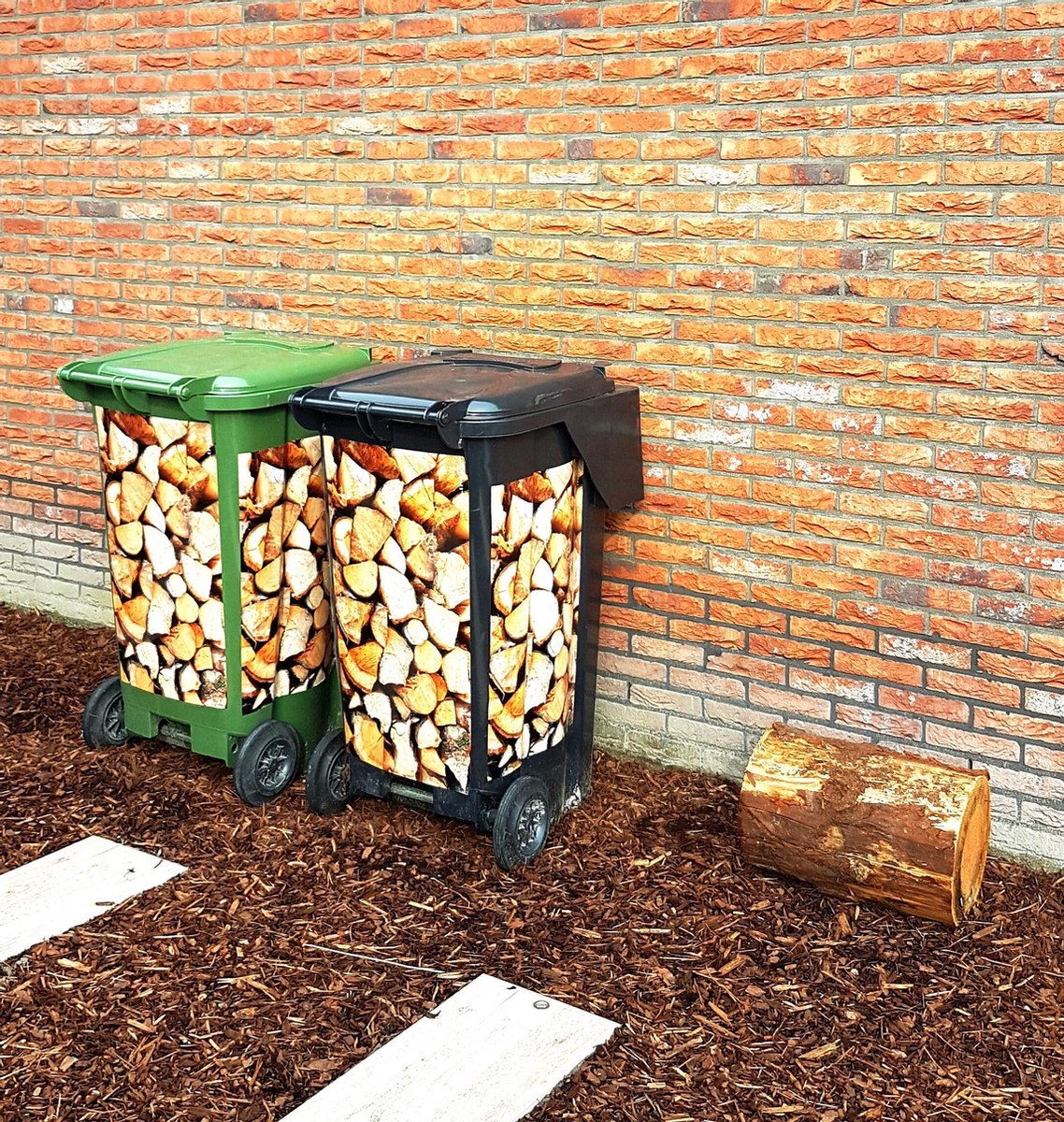 Klikosticker-houtblokken-container sticker-afvalbak stickers-kliko ...