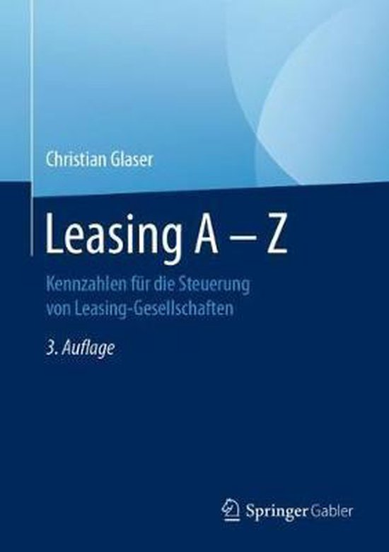 Leasing A Z | 9783658318383 | Christian Gläser | Boeken | bol.com