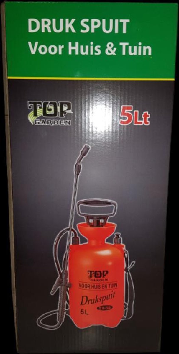Drukspuit voor huis en tuin - 5 liter - Top Garden - Topkwaliteit | bol