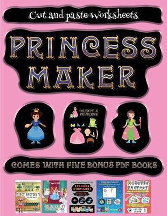 Cut and paste Worksheets (Princess Maker - Cut and Paste), James ...