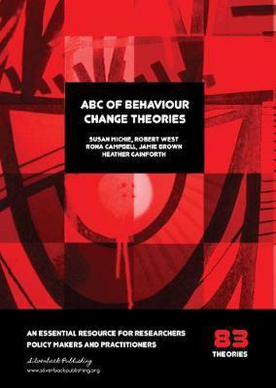 ABC Of Behaviour Change Theories Susan Michie 9781912141012 Boeken