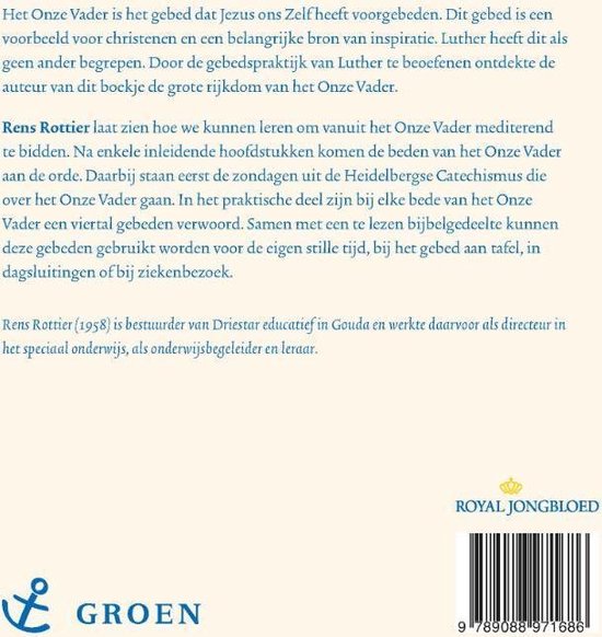 Leren bidden met het Onze Vader, Rens Rottier | 9789088971686 | Boeken ...