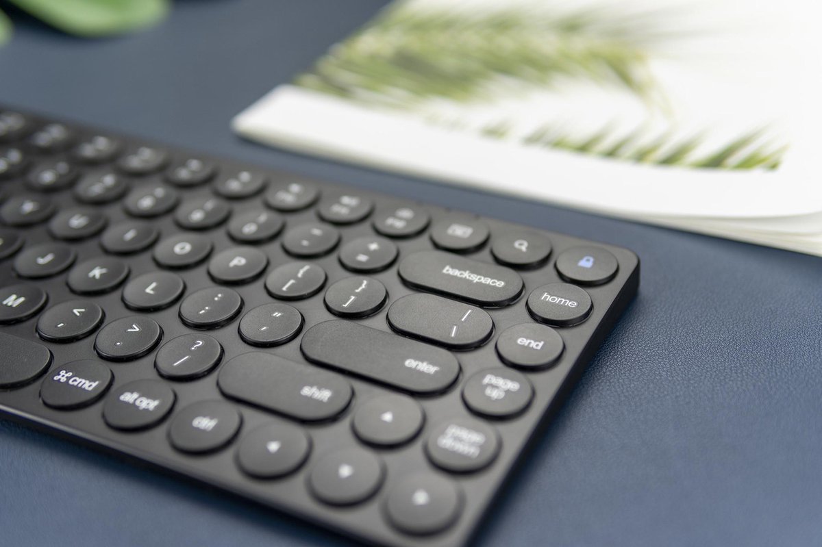 Draadloos Toetsenbord - QWERTY indeling - Wireless Bluetooth Keyboard ...