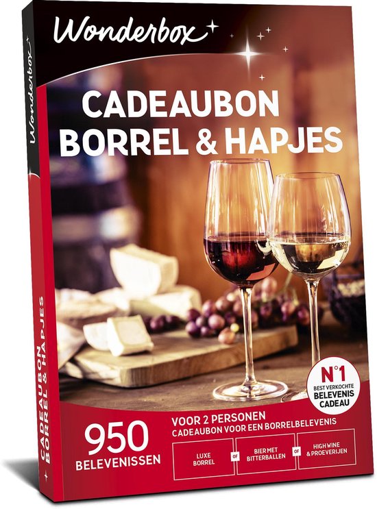 Wonderbox Cadeaubon - Borrel & Hapjes | bol