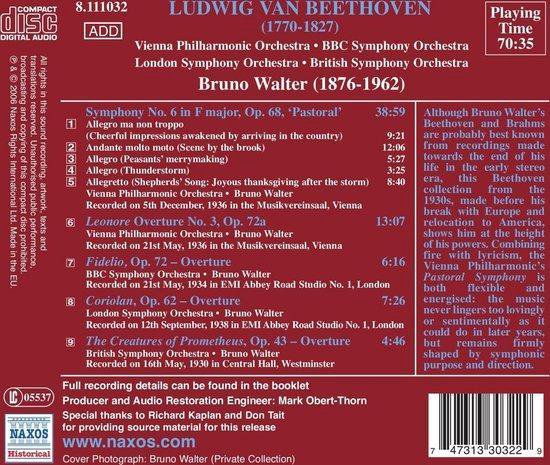 Vienna Philharmonic Orchestra, BBC Symphony Orchestra, Bruno Walter - Beethoven:... | bol.com