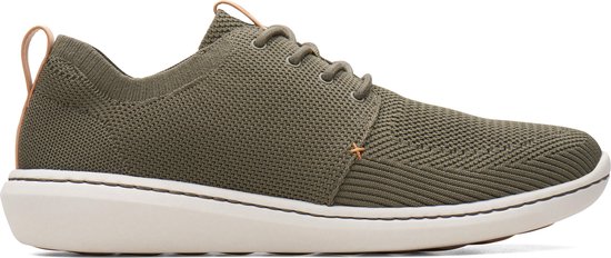 Clarks Step Urban Mix Heren Sneakers - Khaki - Maat 40.5 | bol