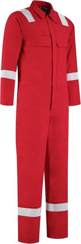 Dapro Blizzard Multinorm Gevoerde Winter Overall - Maat XL - Rood ...