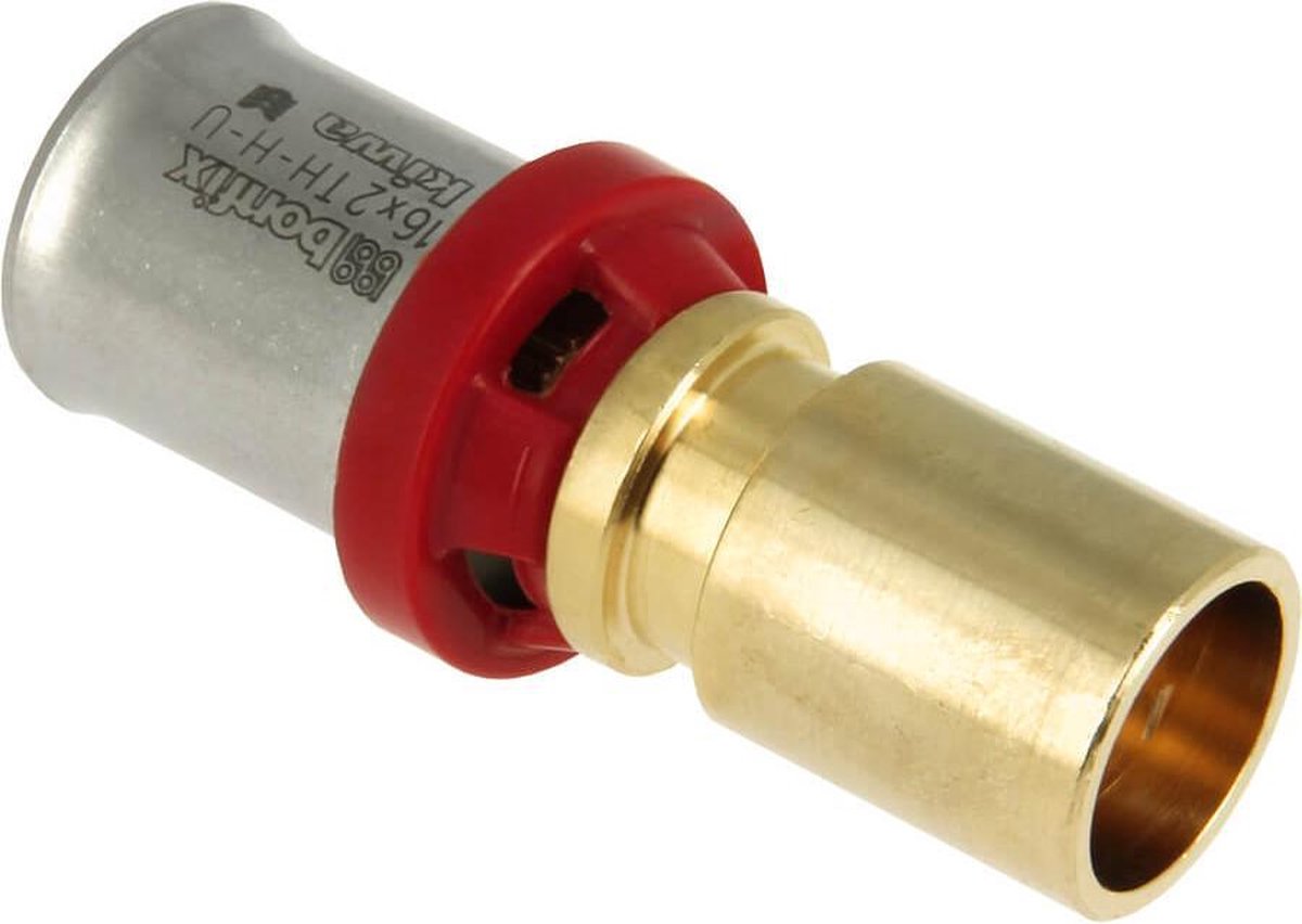 Bonfix Perskoppeling - Alu-pers - Insteekverloop - 16mm x 15u | bol.com