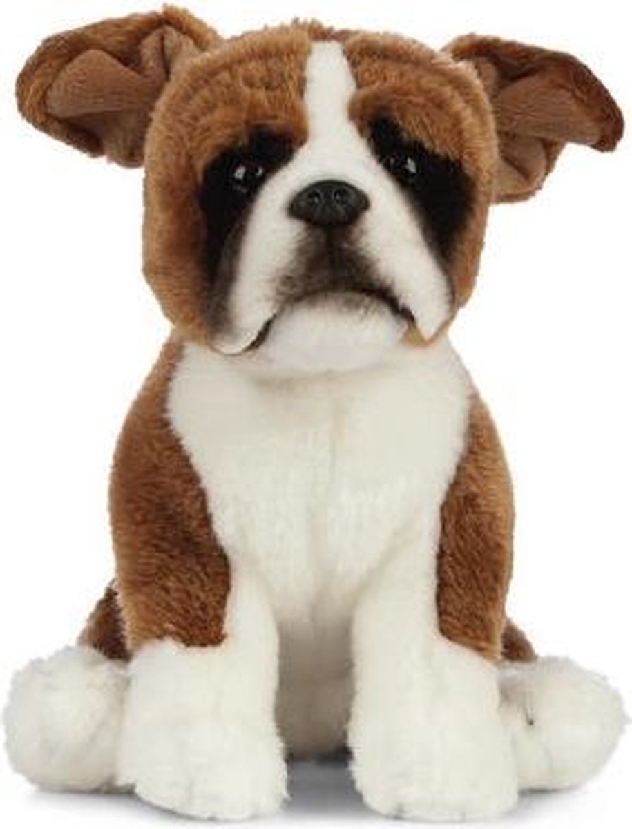 Living Nature Knuffel Hond Boxer, 24 cm | bol.com