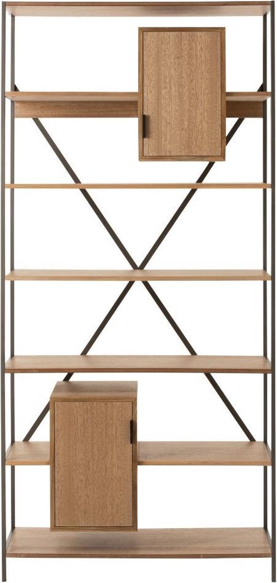 Just Scandinavian - Living rek - MDF - eik fineer - 7 leggers - 2 ...