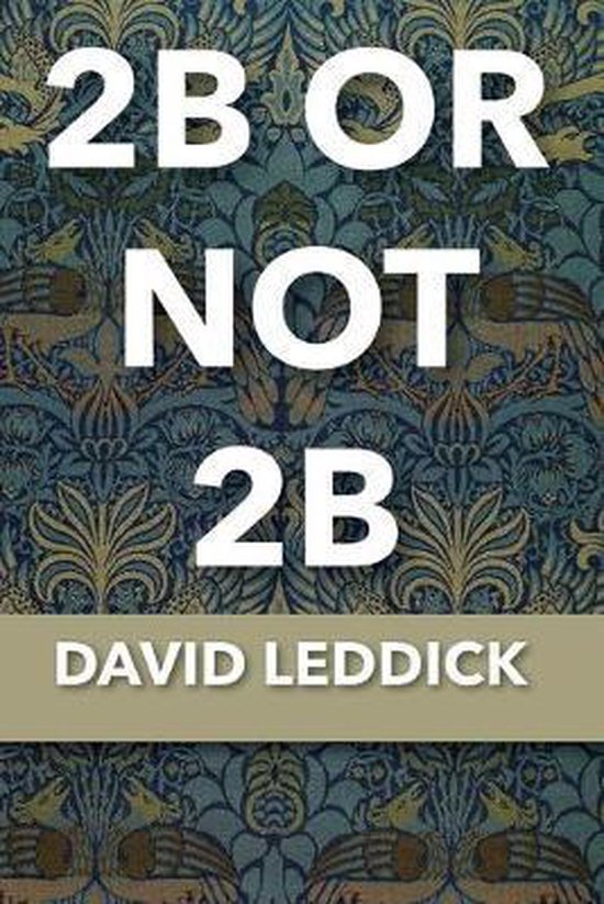 2B or Not 2B, David Leddick | 9798632628365 | Boeken | bol