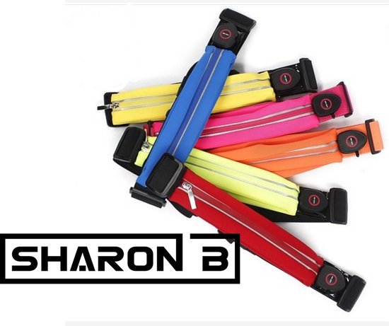 LED Running Belt | Wit |Waterproof | hardloop gordel | hardloop riem ...