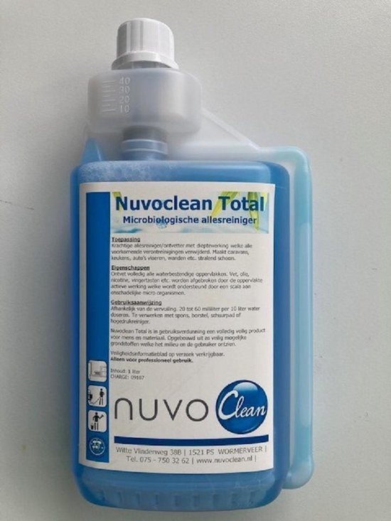 Nuvoclean probiotica allesreiniger 100% veilig & duurzaam - zonder ...