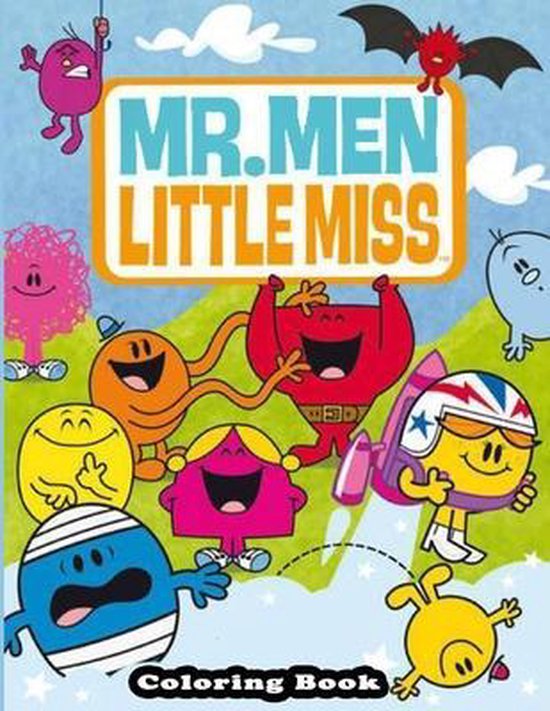 Mr. men & Little miss Coloring book, Kawa Makal | 9798568994763 ...