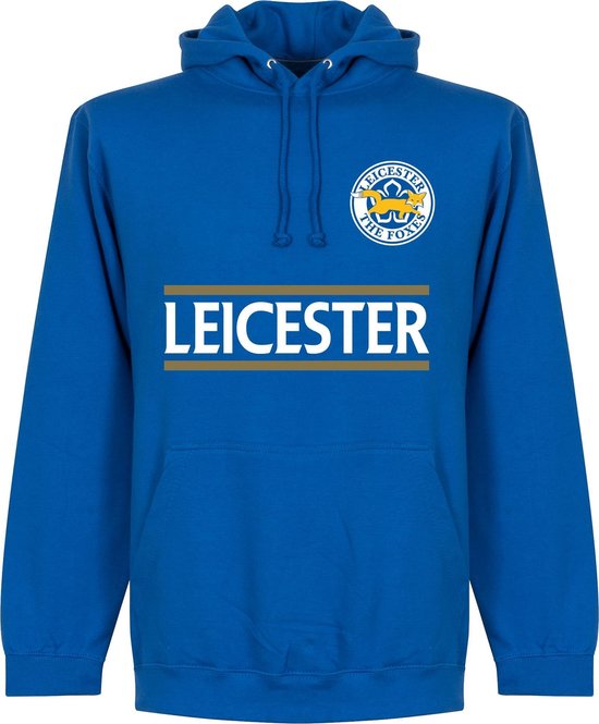 Leicester City Team Hoodie - Blauw - M | bol.com