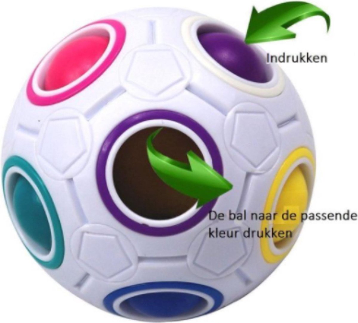 Fidget Puzzle ball | Speelgoed | Rage | Puzzel Ball | Stress Bal ...