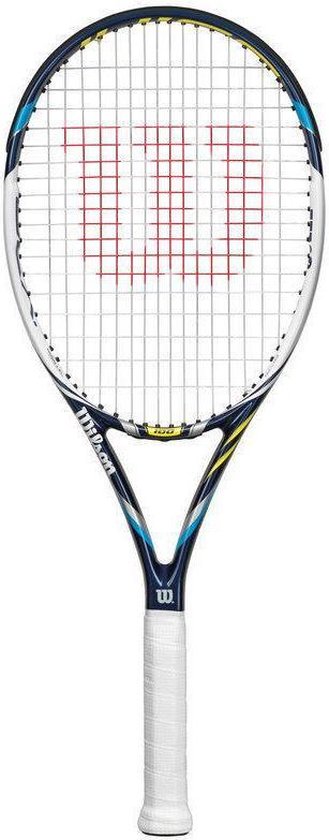 WILSON Juice 100 Adult Tennis Racket | bol.com