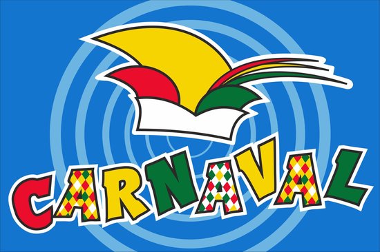 Carnavalsvlag 70x100cm Carnaval vlag | bol.com