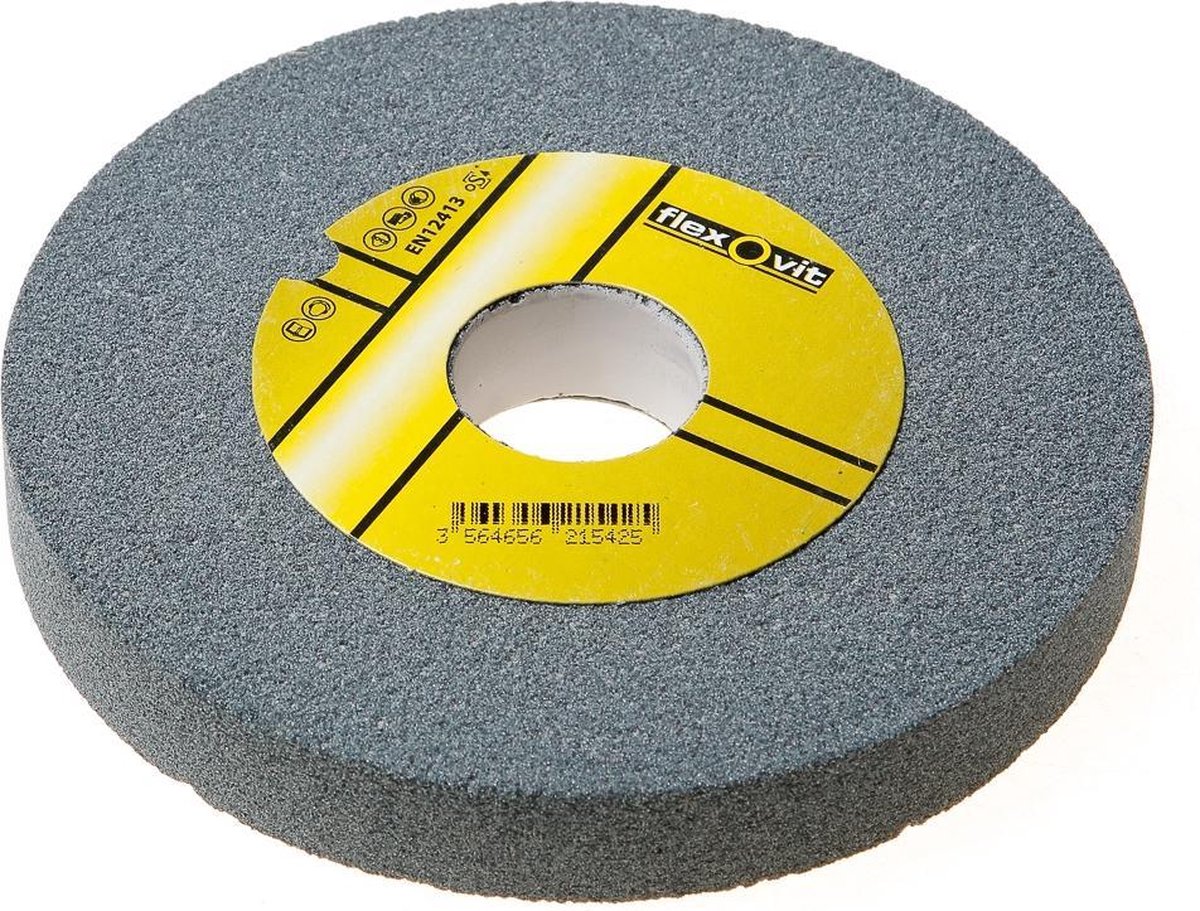Flexovit Slijpsteen vlak voor hardmetaal siliciumcarbide sk groen K80 ...