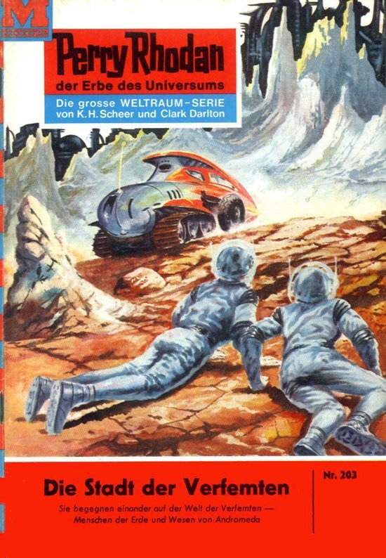 Perry Rhodan-Erstauflage 203 - Perry Rhodan 203: Die Stadt der ...