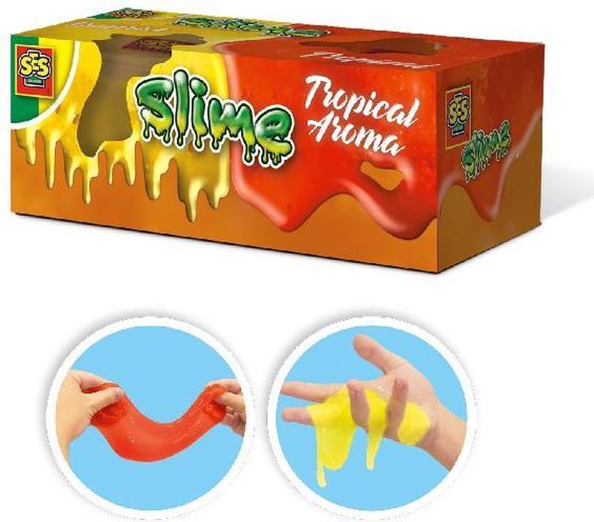 Slime - Tropical aroma 2x120gr | bol.com