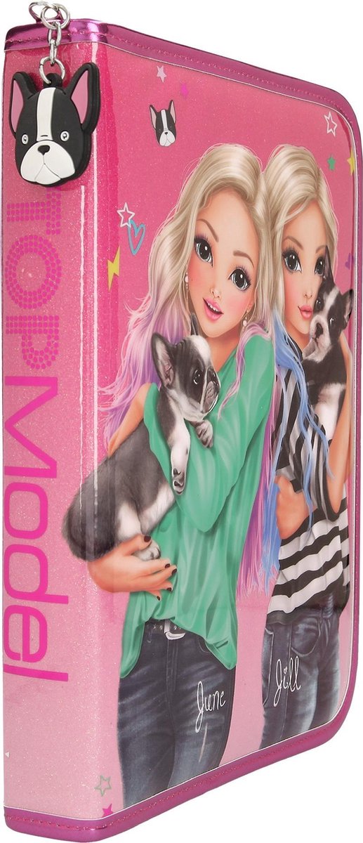 Top Model - XXL Pencil Case - Friends - Pink (0410919) | Games | bol.com