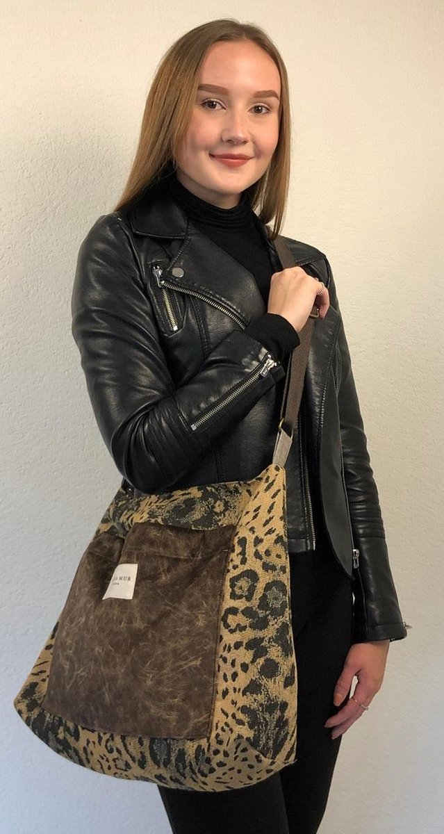 Schoudertas deluxe Jennifer schoudertas dames groot grote schoudertas ...