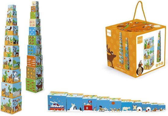 Stacking Tower - Animals Of The World | bol.com