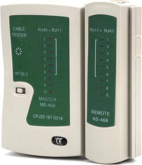 Netwerk reparatie set - RJ45/RJ12/RJ11/Cat5/Cat5e/Cat6/UTP Kabeltester ...