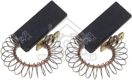 Bosch Koolborstel set, 12 x 5 met veer/klem WM 6.. serie 00154740 | bol