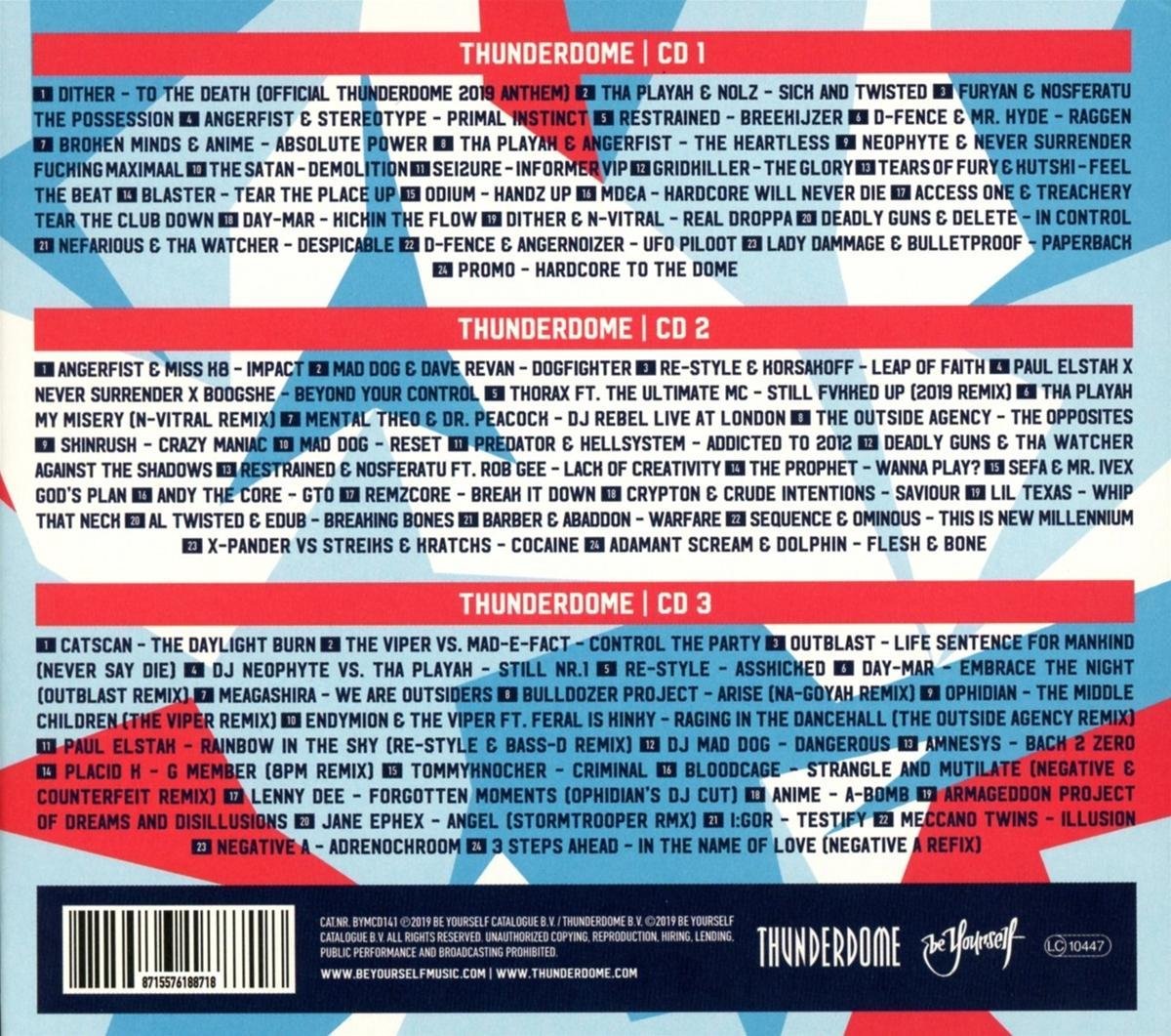 Thunderdome 2019, Thunderdome | CD (album) | Muziek | bol