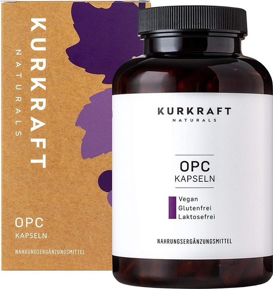 OPC Druivenpitten Extract – 240 VEGAN capsules in ca. 6 maandvoorraad ...