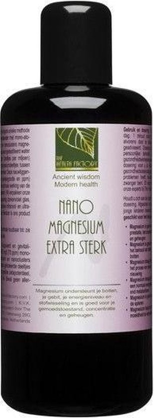 Nano Magnesium Extra Sterk (70ppm) 200ml - The Health Factory | bol
