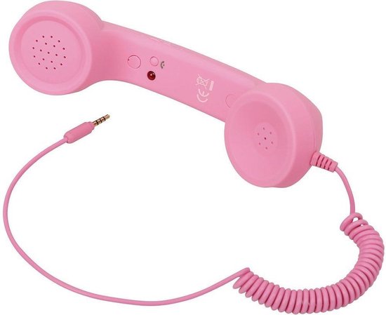 Coco phone - Klassieke telefoonhoorn voor smartphone met 3.5 mm audio ...