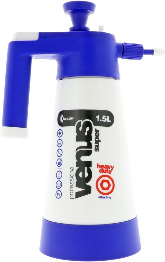 Kwazar Purple Venus Super Pro+ Alka Line Handpomp sprayer - 1500ml | bol