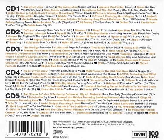 100 Hits: Dance Mix / Various, various artists | CD (album) | Muziek ...