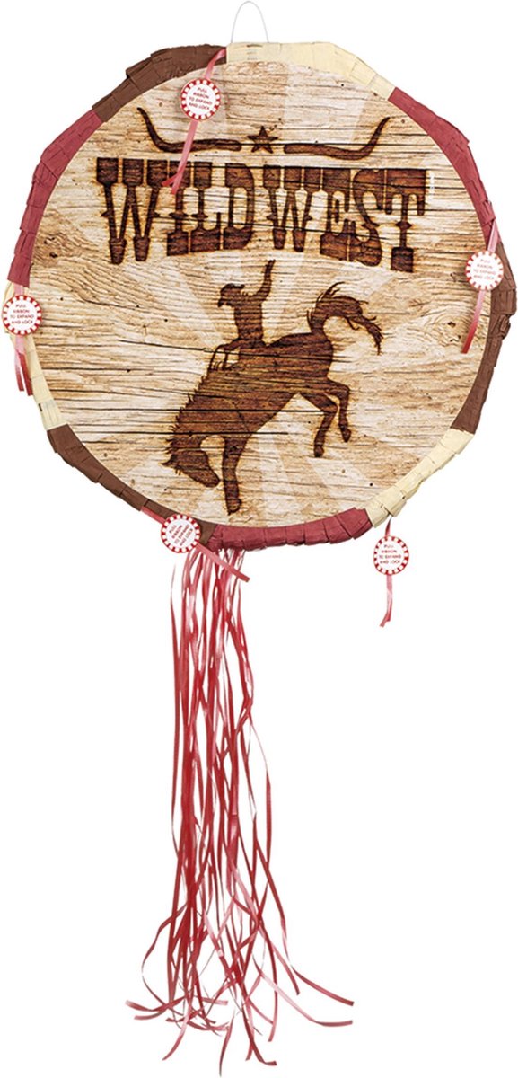 BOLAND BV - Wild West Western pinata - Decoratie > Feest spelletjes ...